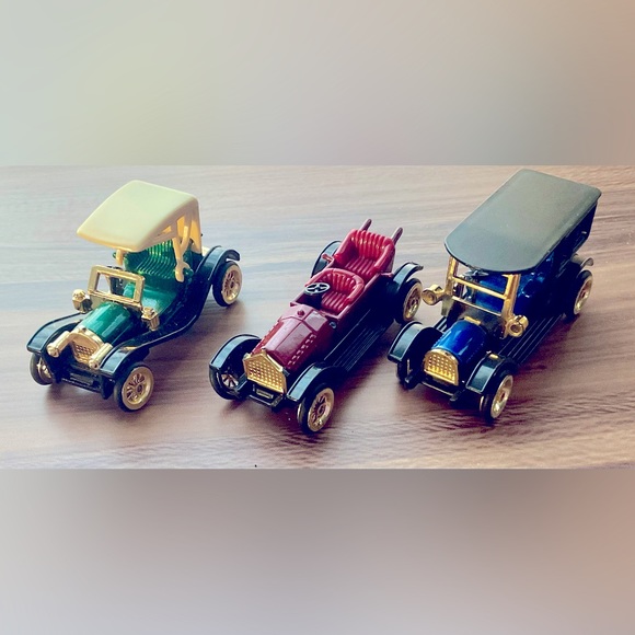 Toys | Vintage Collectible Miniature Cars Set Of Three Miniature Cars ...